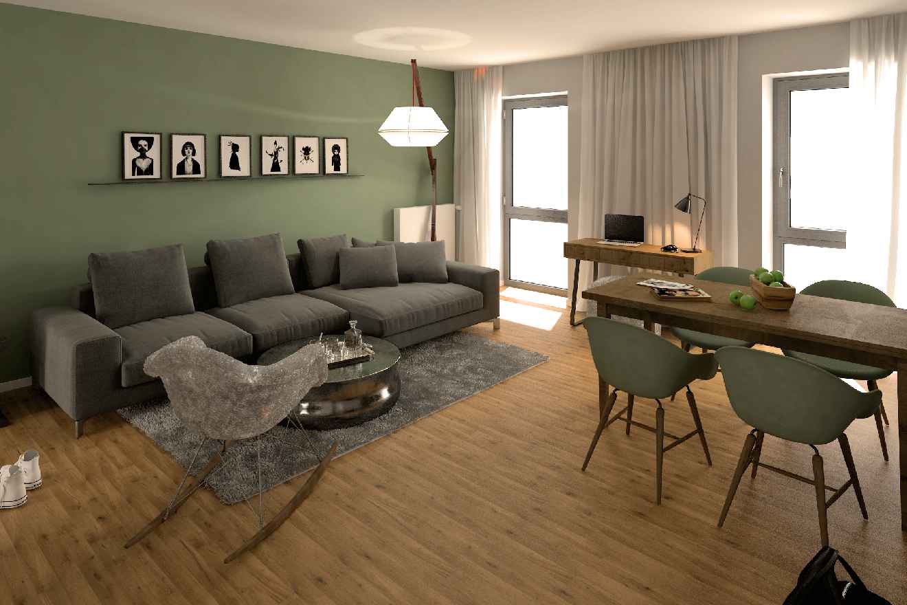 Living Room | LAP12 Apartments